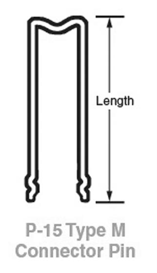 P14 (Type L) and P15 (Type M) Connector Pins | Accessories