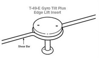 T49E - Gyro Tilt Plus® Edge Lift Insert | Accessories
