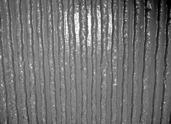 1" Fractured Fin (2.35" OC Rib) | Forms
