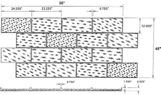 Running Bond Ashlar Stone | Forms