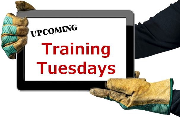 Register for the next Training Tuesday